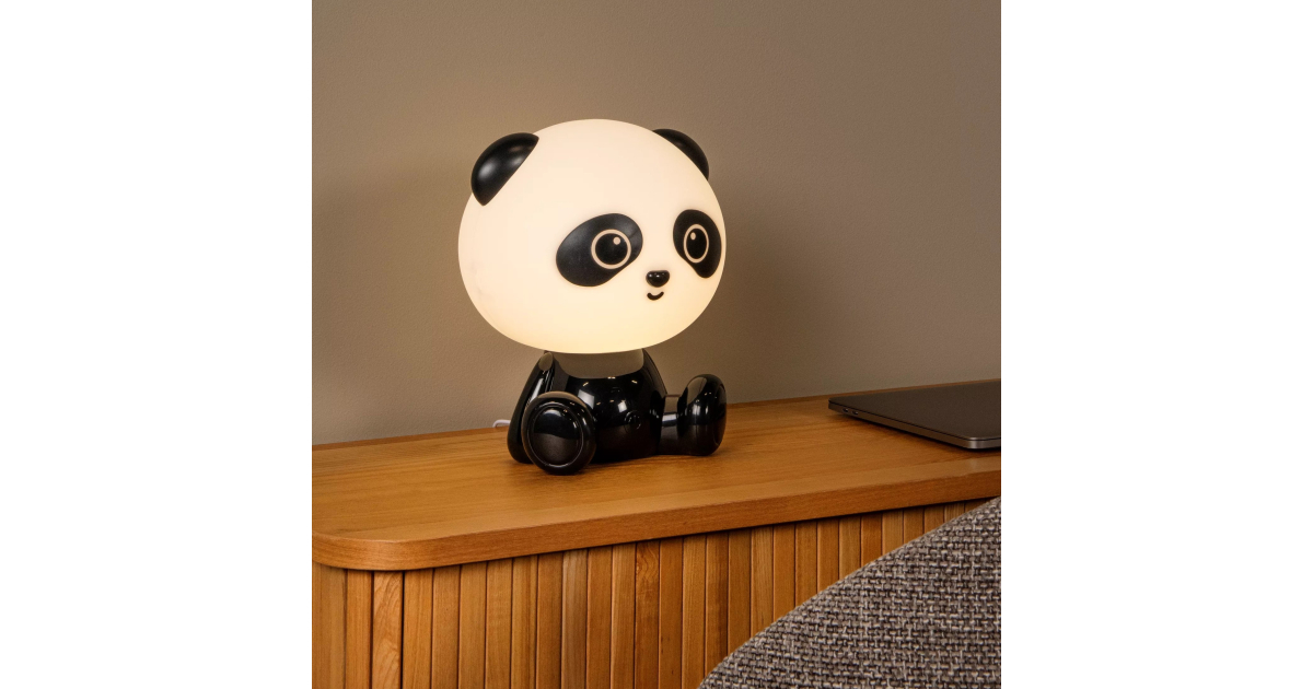 Lucide Dodo Pandabeer - kinderlamp - 26 cm - 3W dimbare LED incl ...