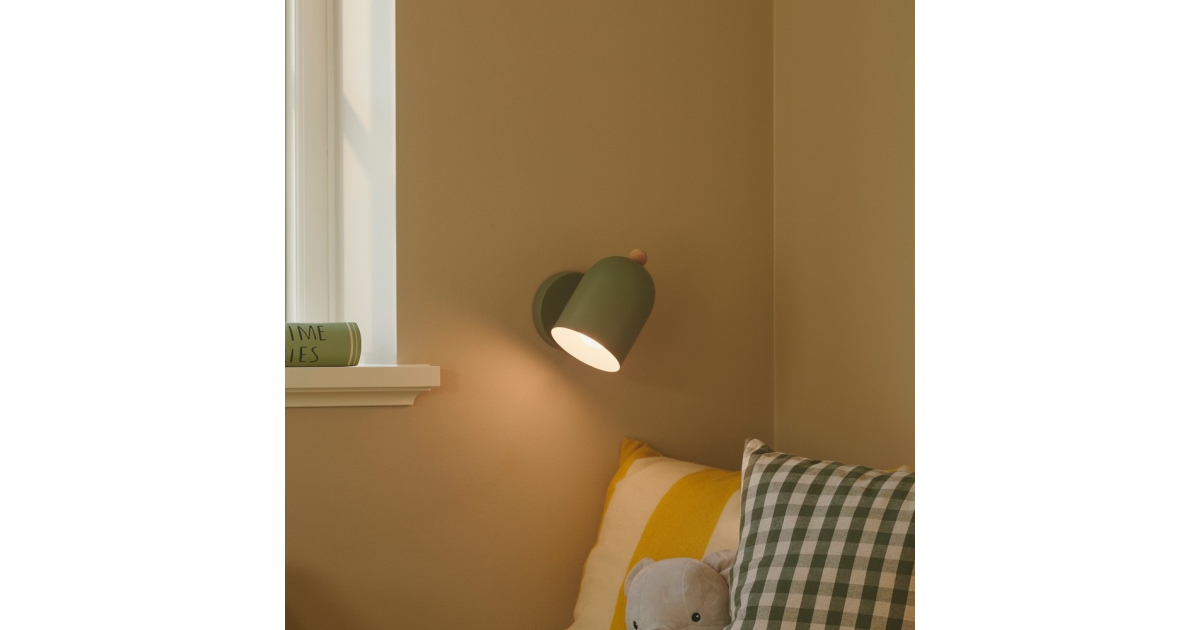 Nordlux Gaston - applique - Ø 19,5 x 19,5 cm - vert | Roi Du Luminaire