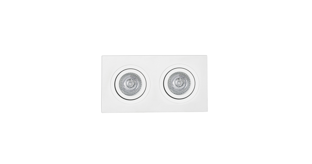 Faro Radon - spot encastré - 180 x 92 mm, 170 x 80 mm format encastré ...