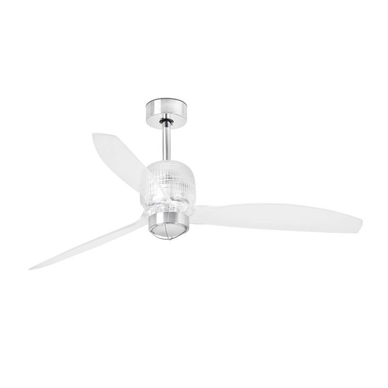 Faro Deco Fan - ventilateur de plafond avec lumière et télécommande - Ø 128 cm - 17W LED inclus ...